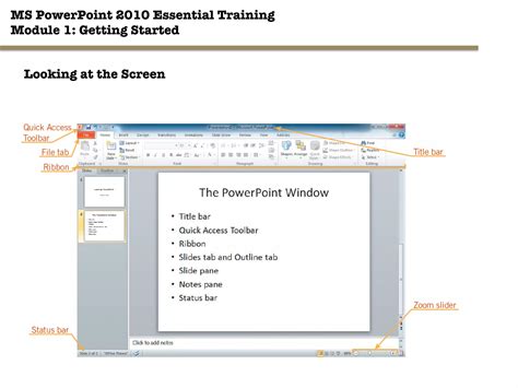 Ms Powerpoint Essential Training Module 1 Pdf
