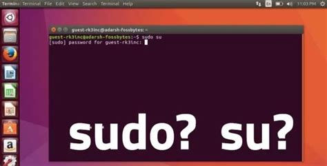 Linux系统中su和sudo命令的区别,你知道吗? Linux命令大全手册 Linux系统中su和sudo命令的区别,你知道吗? Linux命令大全手册