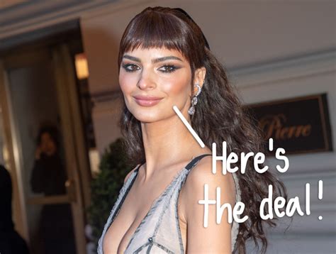 Emily Ratajkowski Says Theres A Reason She Hasnt Dated A Idolsandinfluencers Com