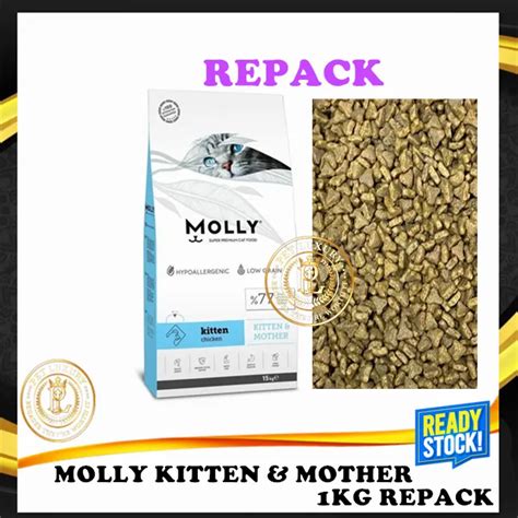 Molly Kitten Mother Chicken Cat Food KG REPACK Lazada