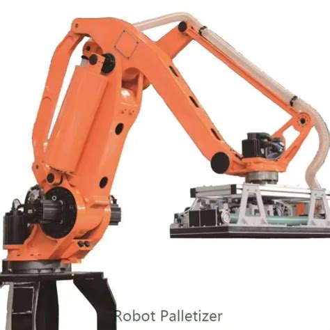 Handling Lifting Bag Box Palletizing Robot Hand Palletizer Robot Production Line Auto Palletizer