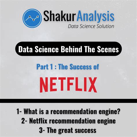 💥 Data Science Behind Netflix Source Data Science Dojo
