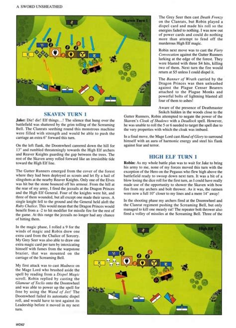 A Sword Unsheathed Battle Report Rwarhammerfantasy