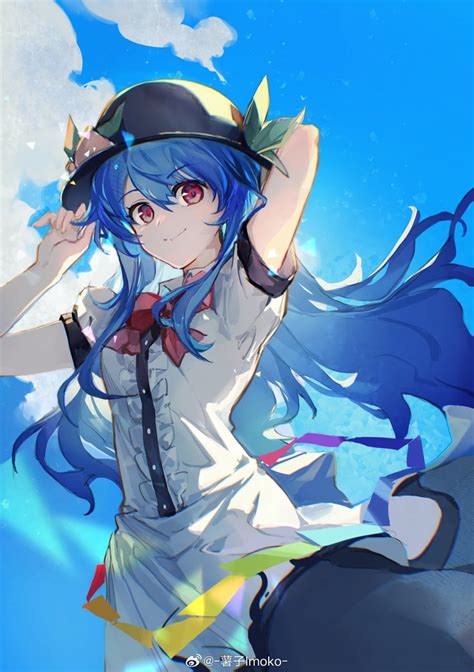 Hinanawi Tenshi Touhou Drawn By Imokoimonatsuki Danbooru