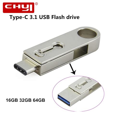 Type C Otg Usb Flash Drive Gb Gb Waterproof Pen Drive Gb Smart Phone Usb Stick Metal