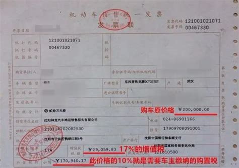 小车购置税是百分之几 有驾