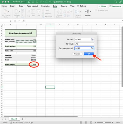 What If Analysis A Beginners Guide To Scenarios Goal Seek In Excel