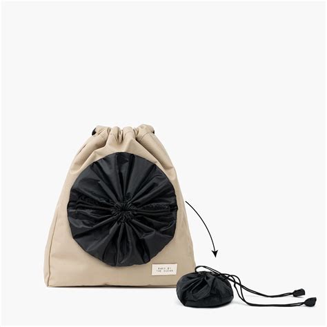 Foldable Drawstring Backpack Bags By The Ocean