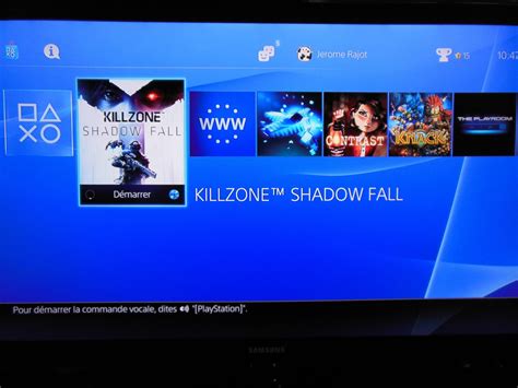 Playstation Ps Logiciels Pr Install S Et Aper U Des Diff Rentes