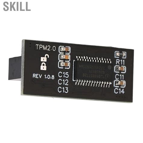 Skill TPM 2 0 Encryption Security Module 20Pin LPC TPM2 0 Card Shopee Malaysia