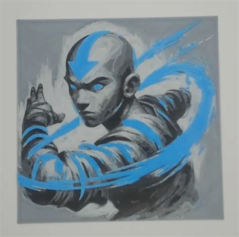 Aang The Last Airbender By Lofi Layers Makerworld Download Free 3d Models