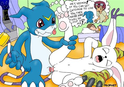 Digimon Gatomon Sex Cumception