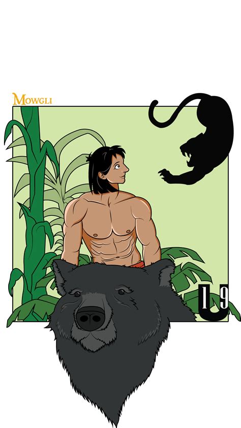 The Jungle Book Mowgli With Baloo U19 By Enigmisty On Deviantart