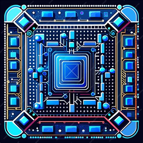 Premium Vector Square Frame Blue Circuit Board Cyber Circuit Digital Circuit Circuit Qr Bar Premium Vector Square Frame Blue Circuit Board Cyber Circuit Digital Circuit Circuit Qr Bar