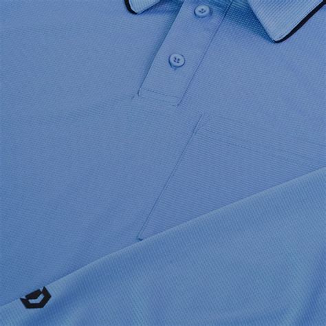 Davis Bfx Mlb Homage V2 Side Panel Sky Blue Umpire Shirt Gerry Davis Sports