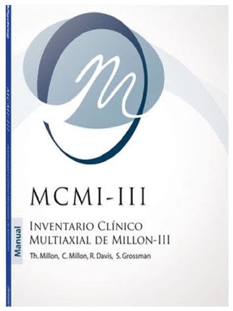 Portada Test Mcmi Iii Pdf