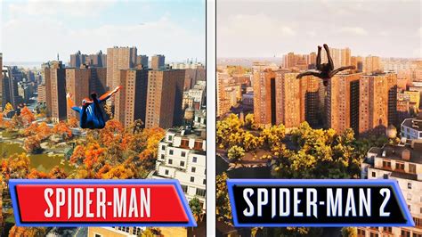 Spider Man 2 Vs Spider Man Remastered Ps5 Playstation Showcase
