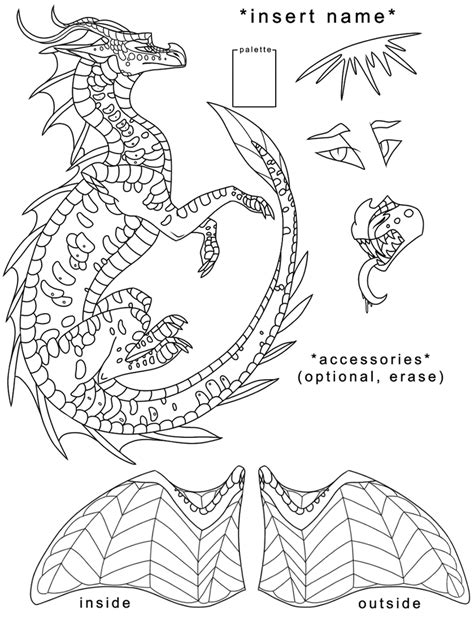 Leafwing Base By Renkittyy On Deviantart