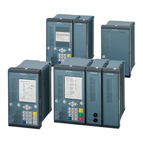 Siemens Siprotec 5 6mu85 Manual Pdf Download Manualslib