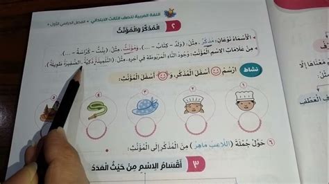 شرح منهج اللغه العربيه للصف الثالث الابتدائي الترم الاول 2023 Youtube