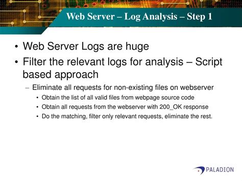 ppt incident handling and log analysis in a web driven world powerpoint