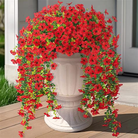Fake Artificial Hanging Flowers For Outdoors Decoration 2