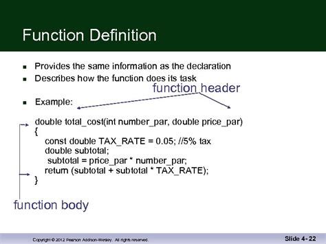 Chapter 4 Procedural Abstraction And Functions That Return