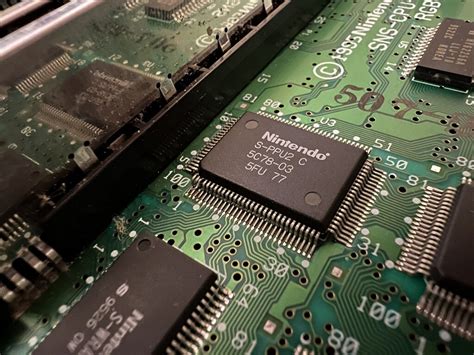 SNES Chip RGB Filter Mod SNS CPU RGB Amaiorano Blog