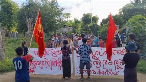 ယင်းမာပင်တွင် အောင်လံလွှင့်မည် ရွှေရေ ကြည်သပိတ်စစ်ကြောင်းမှ စစ်အာဏာရှင်အလိုမရှိကြောင်း ချီတက