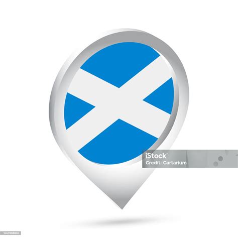 스코틀랜드 국기 3d 핀 아이콘 0명에 대한 스톡 벡터 아트 및 기타 이미지 0명 기 내비게이션 Istock