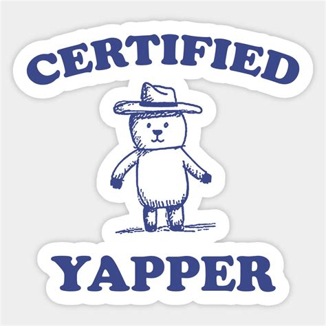 Certified Yapper Shirt Y2k Iconic Funny It Girl Meme By Ilovey2k