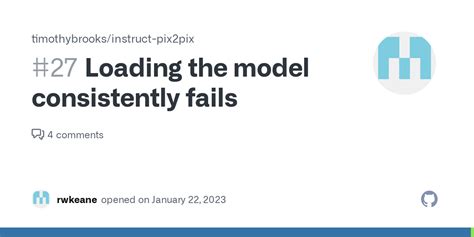 Loading The Model Consistently Fails · Issue 27 · Timothybrooks