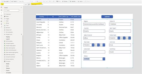 solved button to display item in edit form power platform community