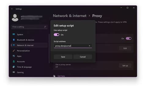 how to setup a proxy in windows 11 devsjournal