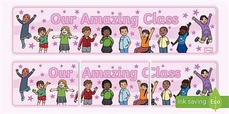 Our Amazing Class Display Bannerbanneramazing Class Banner