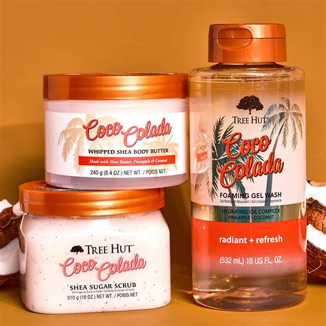 Tree Hut Coco Colada Radiant Refresh Foaming Gel Wash 18 Oz