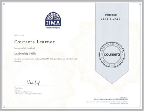 Namrata Sandip Saraf On Linkedin Iimahmedabad Courseracertification Coursera