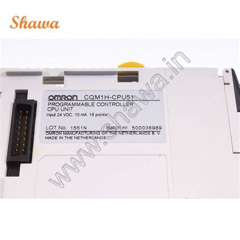 Din Rail Omron Cqm1h Cpu51 Plc Cpu Module At ₹ 14000piece In