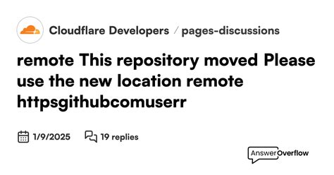 Remote This Repository Moved Please Use The New Location Remote