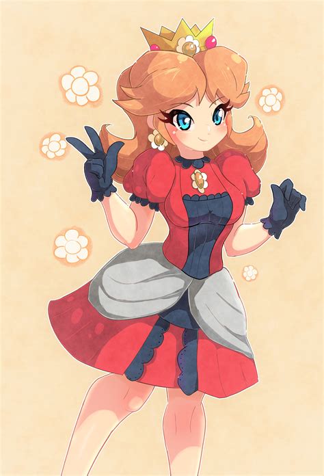 Princess Daisy Mario And 1 More Drawn By Nin10ja Danbooru