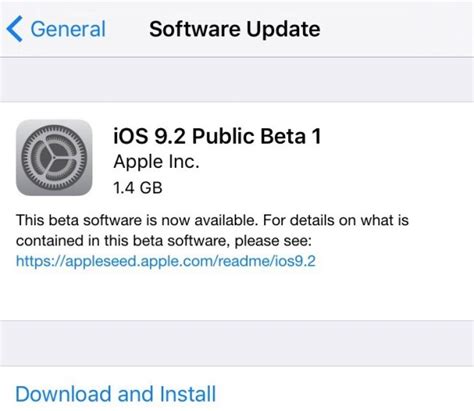 IOS 9 2 Beta 1 Released For Testing On IPhone IPad IPod Touch