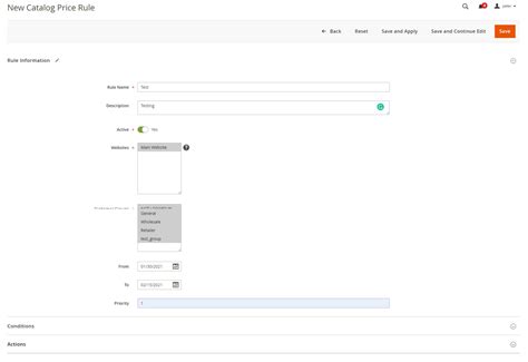 How To Create Catalog Price Rules In Magento 2