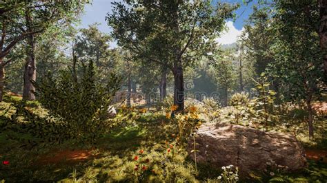 Sustainable Environment And Ecosystem Protection 3d Rendering Of