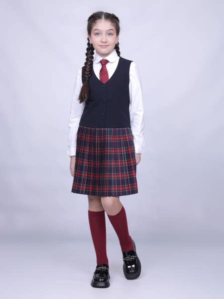 Сарафан детский Sky Lake, ШФ-2388, Агидель, синий, 36,146, Девочки, На ...