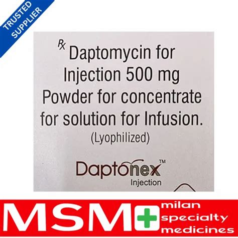 Daptonex Daptomycin 500 Mg Injection At ₹ 5800piece Srinagar