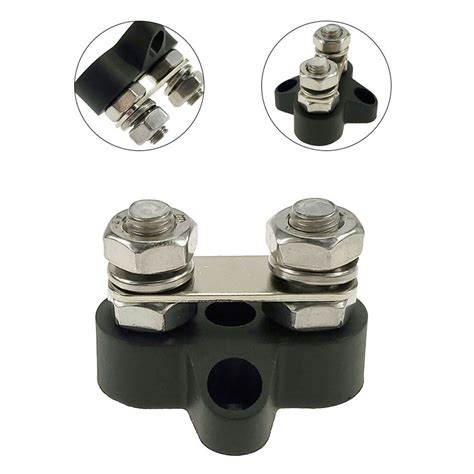 Iztoss Bus Bar Terminal Block M8 5 16 Stainles Grandado