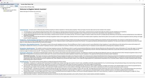 How To Use Kingdoms Pre Stack Inversion Equipoise Software
