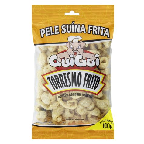 Torresmo Frito Guigui Pacote 100g Supermercado Azevedo