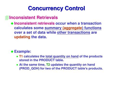 Ppt Chapter 9 Transaction Management And Concurrency Control Powerpoint Presentation Id 6767721
