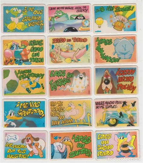 Lote 15 Pegui Tarjetapegui Tarjetas De Bollycao Coleccionismo